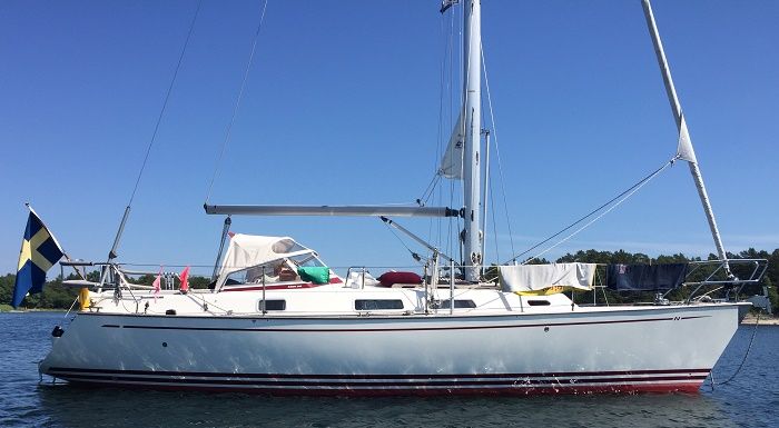 Najad 332 Grund köl | Sailguide.com